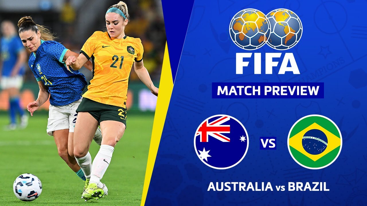 🔴 AUSTRALIA VS BRAZIL WOMEN'S INTERNATIONAL FRIENDLY MATCH 2024 LIVE ...