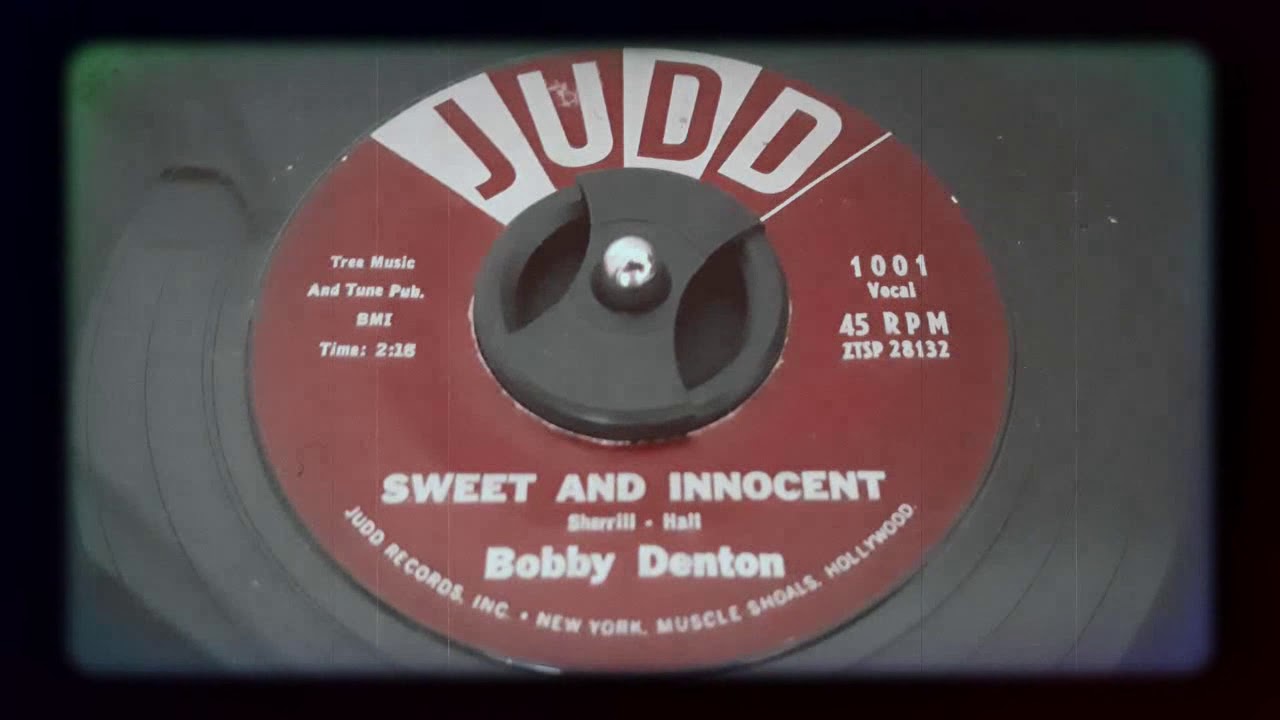 Bobby Denton - Sweet And Innocent (1958) - YouTube