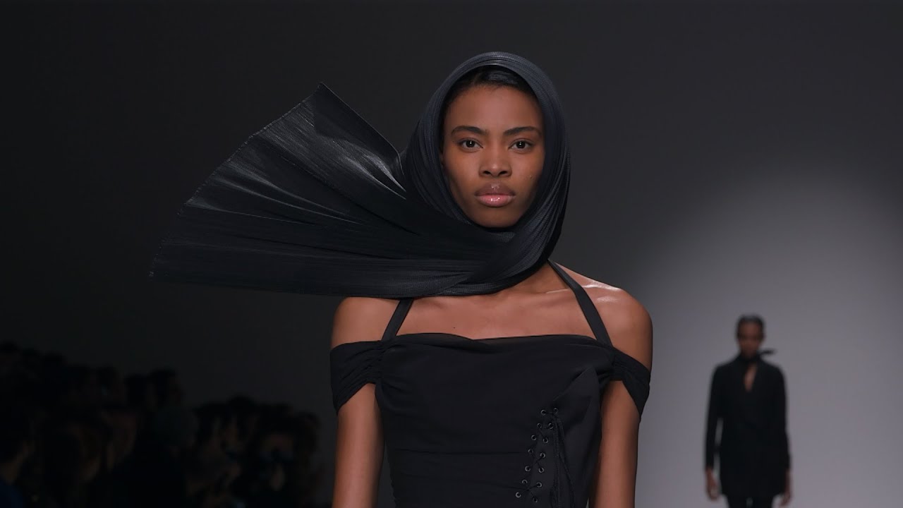 H by Hakaan Yildirim AW15 at London Fashion Week - YouTube
