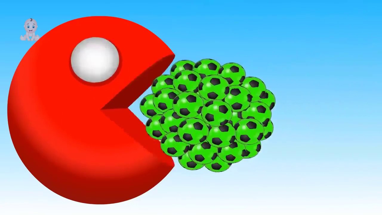 Learn colors with Pacman | Pacman for Children, Kids and Toddlers ...