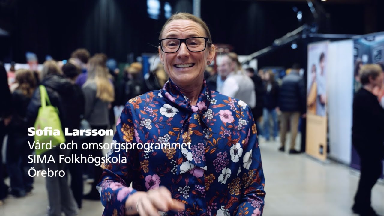 Årets yrkeslärare i Region Örebro Län - Sofia Larsson - YouTube