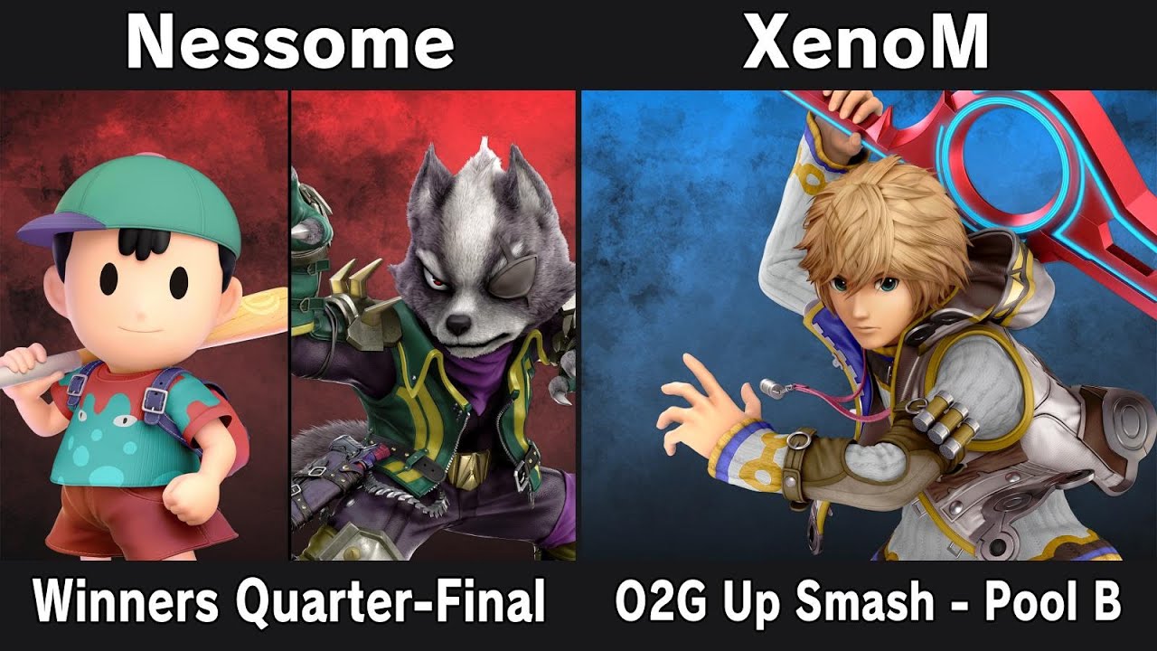O2G UpSmash - Nessome (Ness, Wolf) vs XenoM (Shulk) - Pool B Winners ...