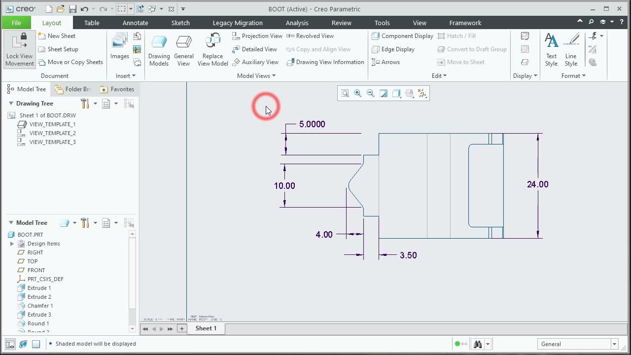 How to set decimal places for one or more dimensions displayed in a ...