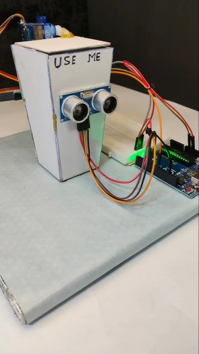"Arduino Dustbin Revolution!"#arduinoproject #shorts #ultrasonic sensor - YouTube