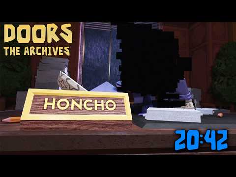 DOORS: The Archives - Speedrun 20:42 | Roblox
