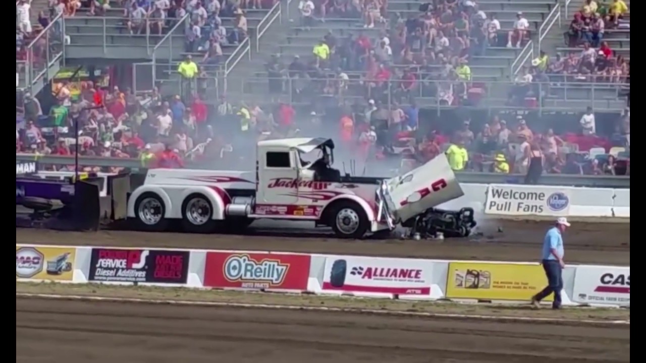 Tractor Pulling Best Of Crash Hd Part 2 Youtube