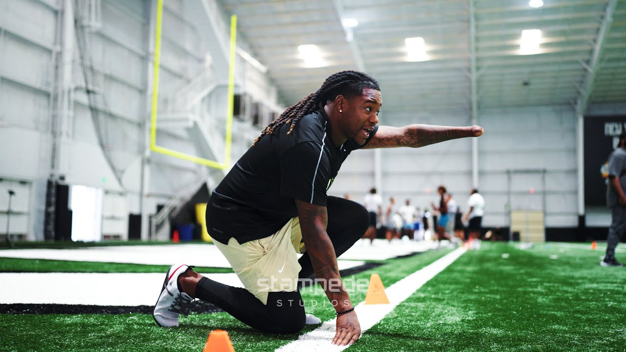 Kaleb Walls UCF Combine (vlog 16) - YouTube