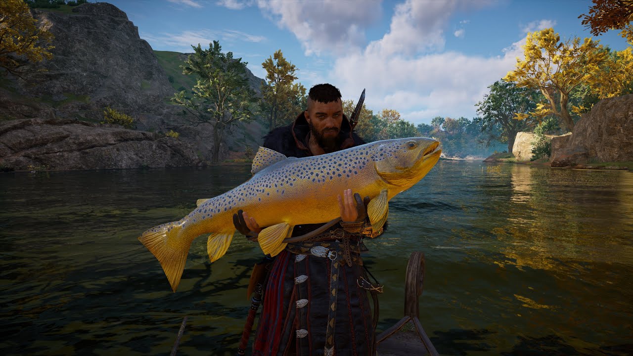 Selling all my fish (AC VALHALLA) - YouTube