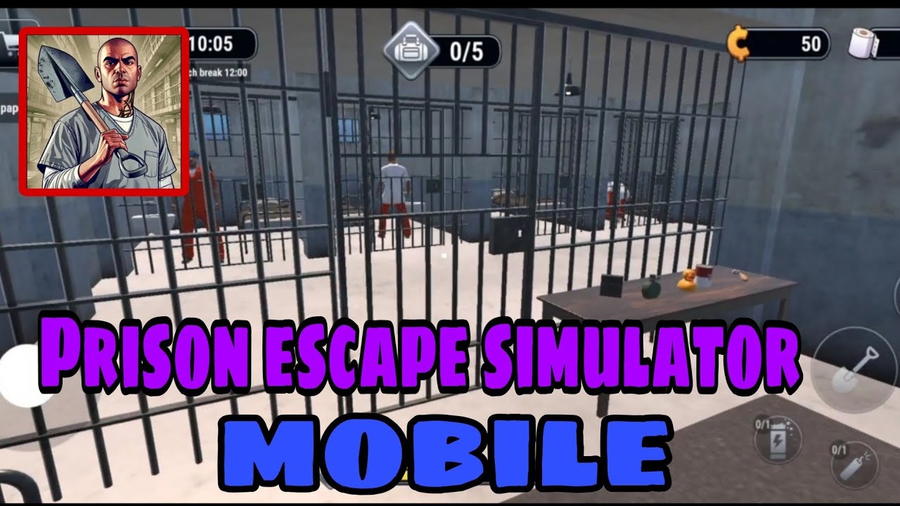 How to escape in Prison | Prison Escape Simulator 3d mobile - YouTube