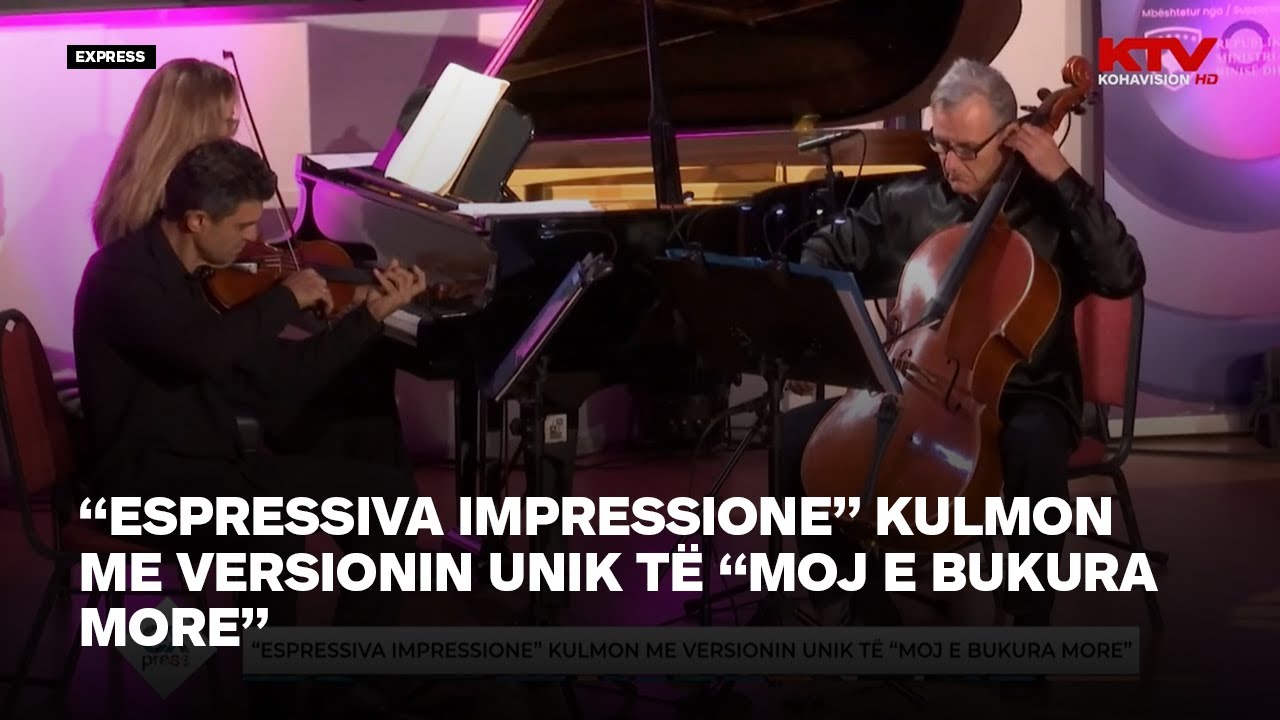 “Espressiva Impressione” kulmon me versionin unik të “Moj e bukura more ...