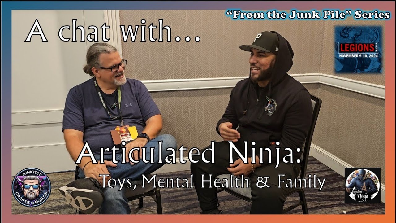 A chat with Articulated Ninja: Toys, Mental Health & Family ...