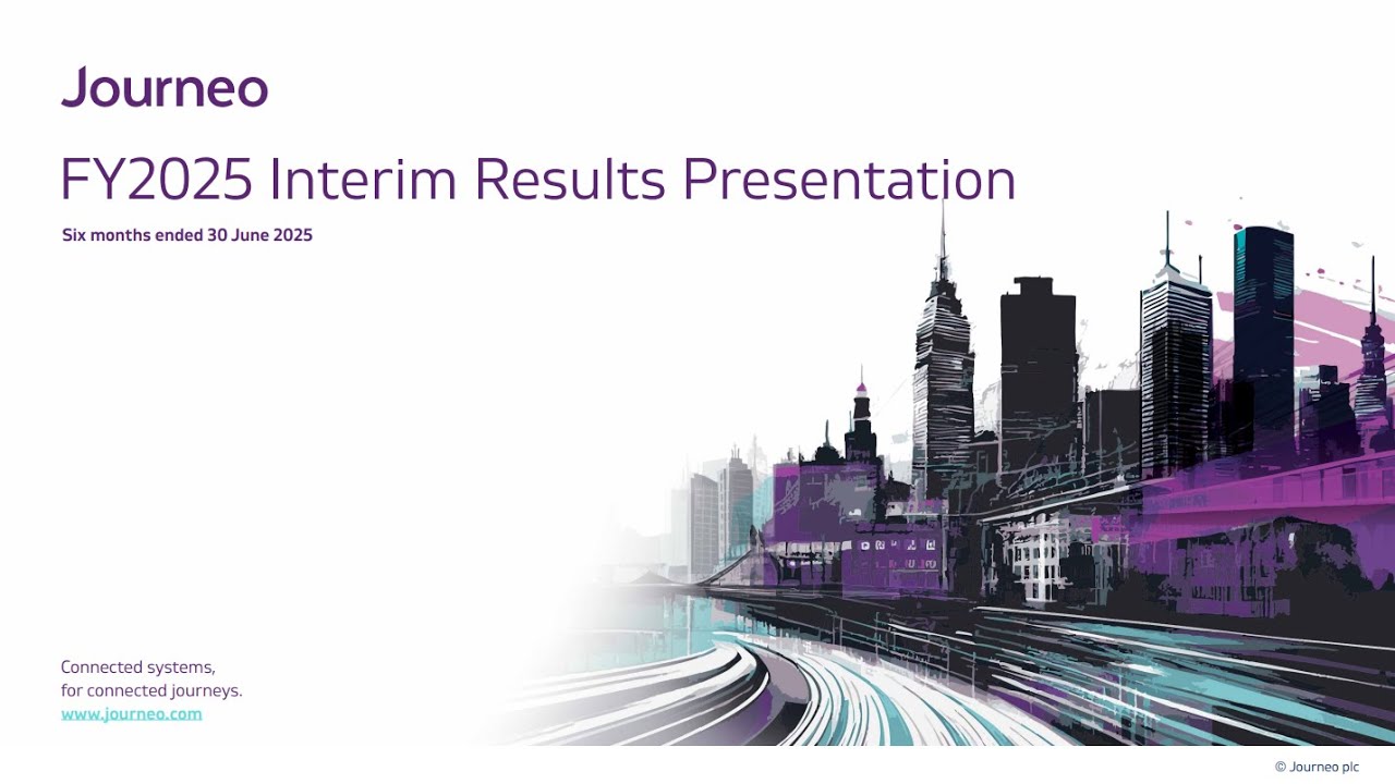 JOURNEO PLC - Interim Results - YouTube
