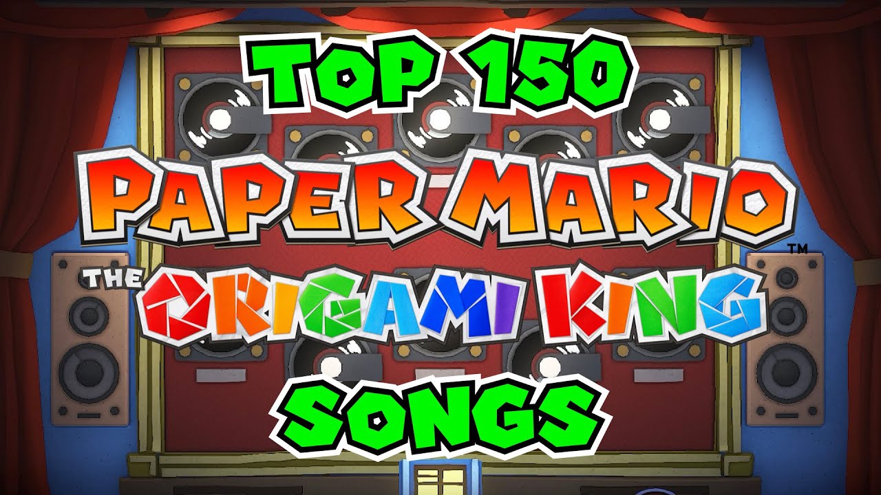 TOP 150 SONGS in Paper Mario The Origami King - YouTube