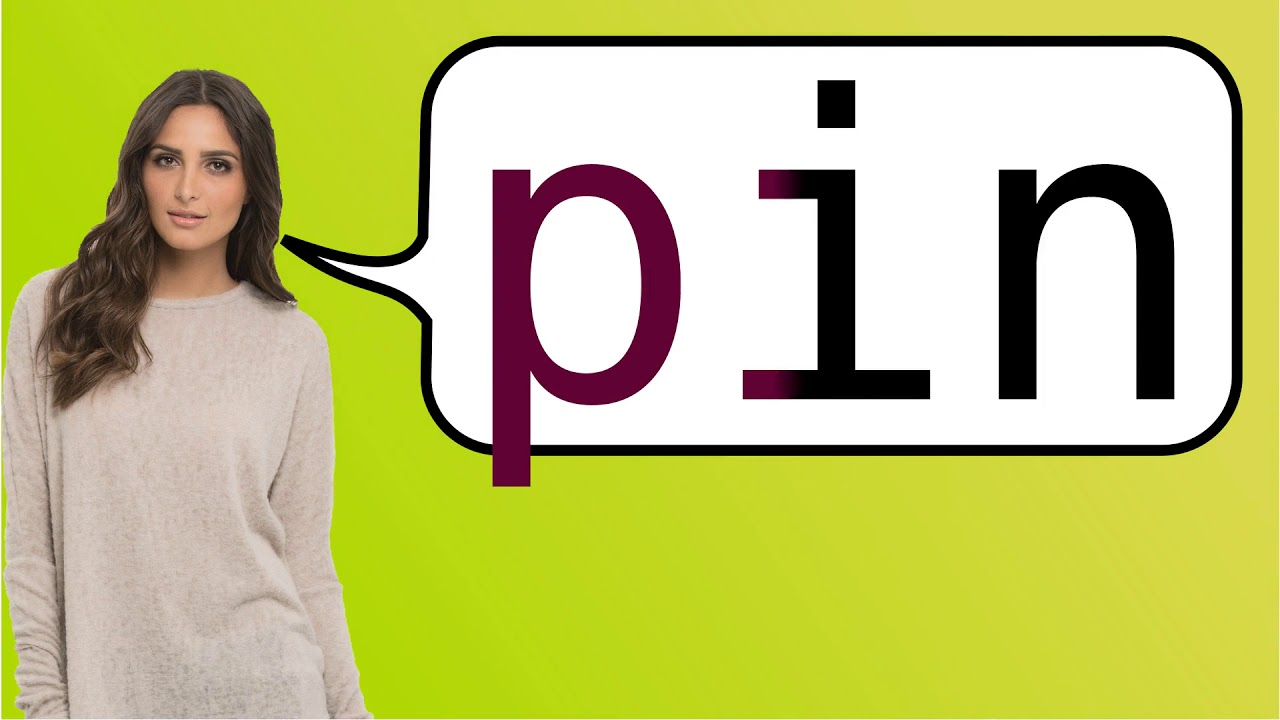 How to say 'pin' in French? - YouTube