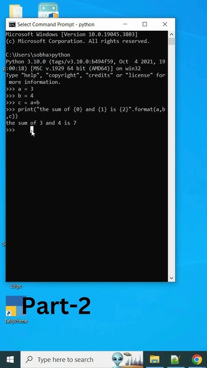 How To Run A Python Script File Through Cmd Part2 Python Python3 1200