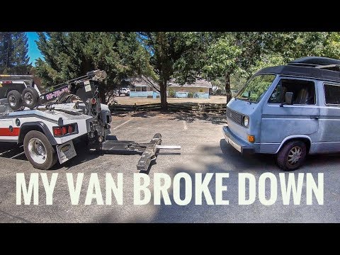 My Van Broke Down: Vanlife Troubles - YouTube