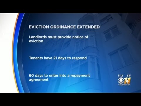 Dallas’ Eviction Ordinance Extended - YouTube