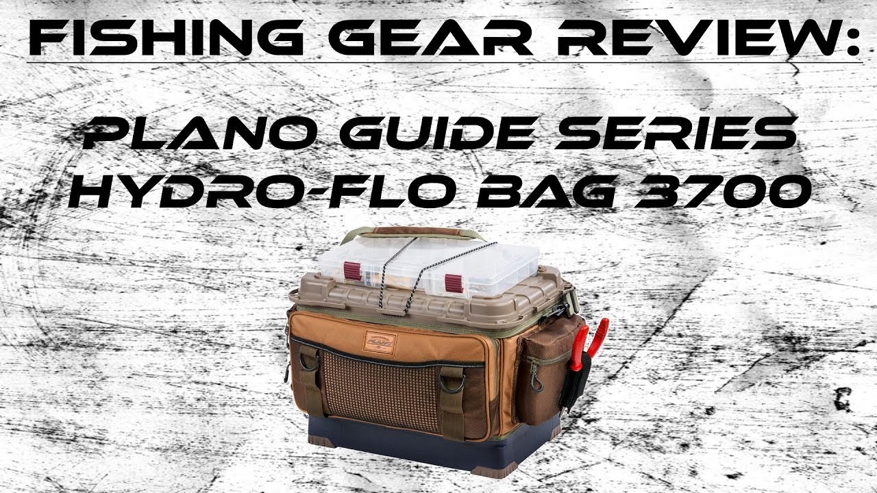 Fishing Gear Review: Plano Guide Gear Series Hydro-flo Bag - YouTube