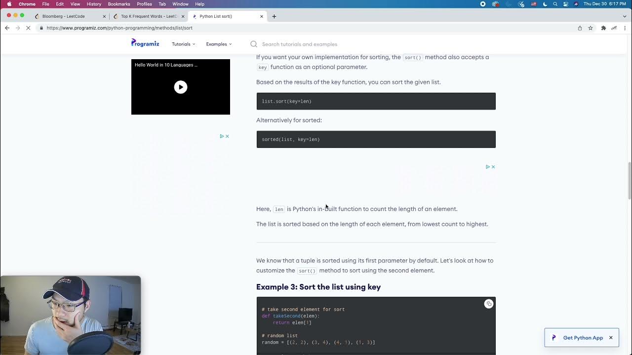 Leetcode 692. Top K Frequent Words - YouTube