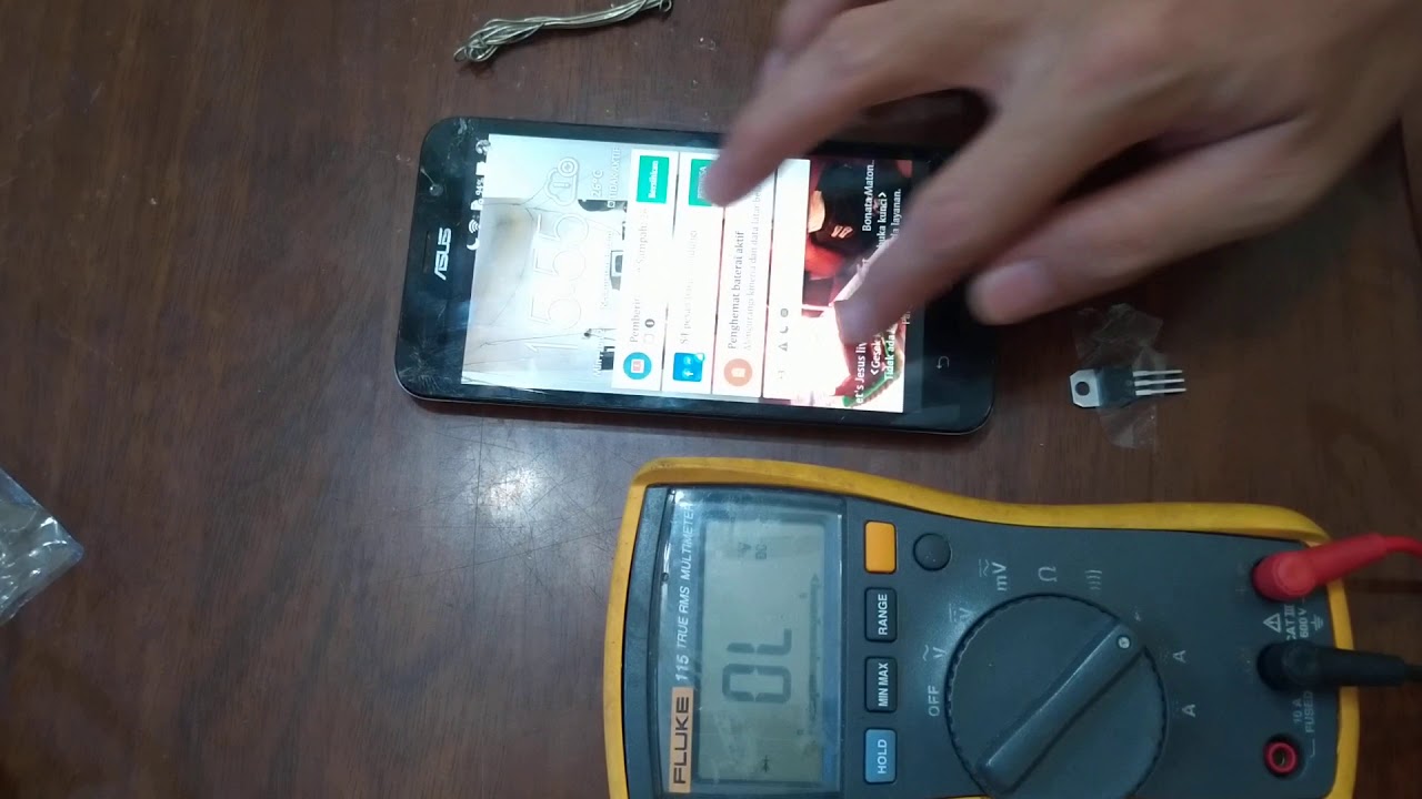 Pengukuran Transistor Tip122 Yang Bagus Youtube