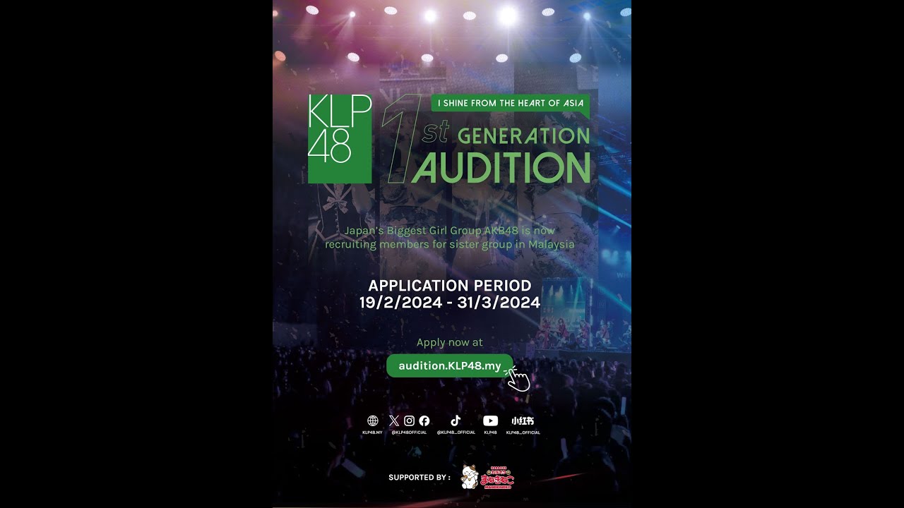 KLP 48 1st Generation Audition at Malaysia supported by Karaoke ...