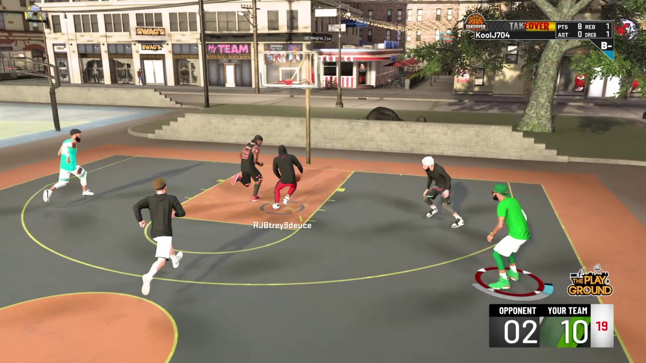 NBA 2K Park Game With the Squad aka The Big 3 - YouTube