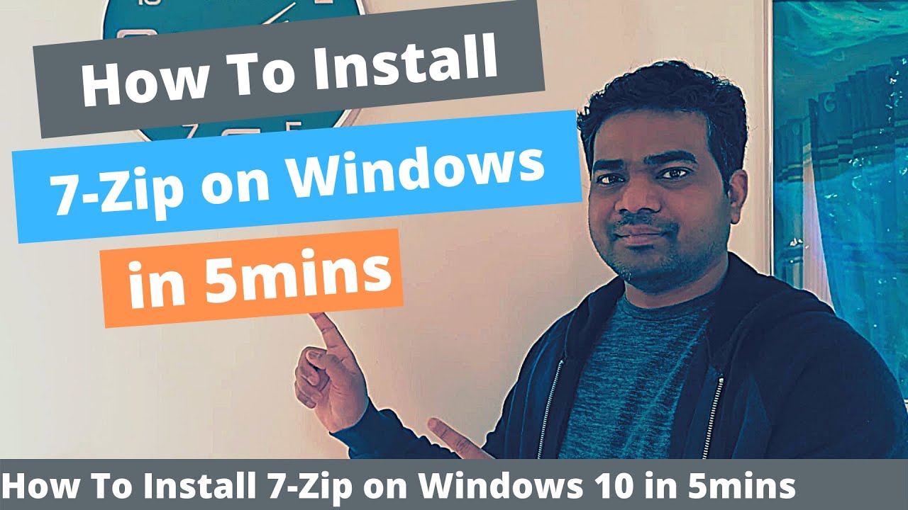 How to Install 7-Zip on Windows 10 in 5mins Simple and Easy - YouTube
