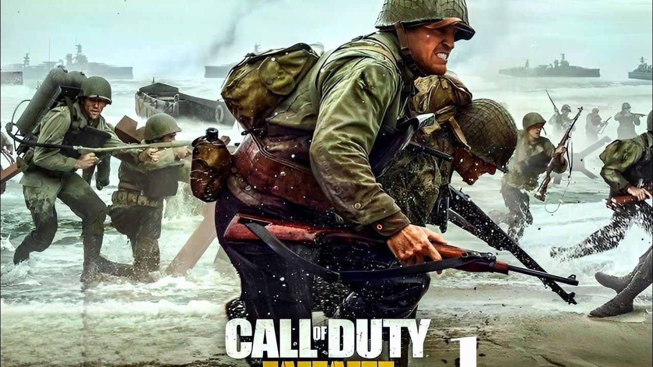 D-DAY | COD WW2 | CAMPAIGN FULL GAMEPLAY | PS5 | 4K | - YouTube