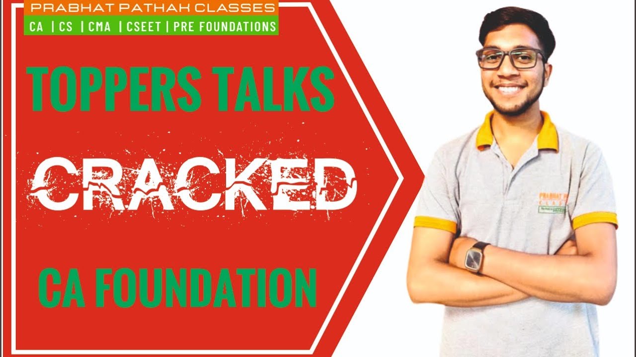 CA FOUNDATION STUDENT || NISHANK JAIN || DECEMBER 2022|| PRABHAT PATHAK CLASSES - YouTube