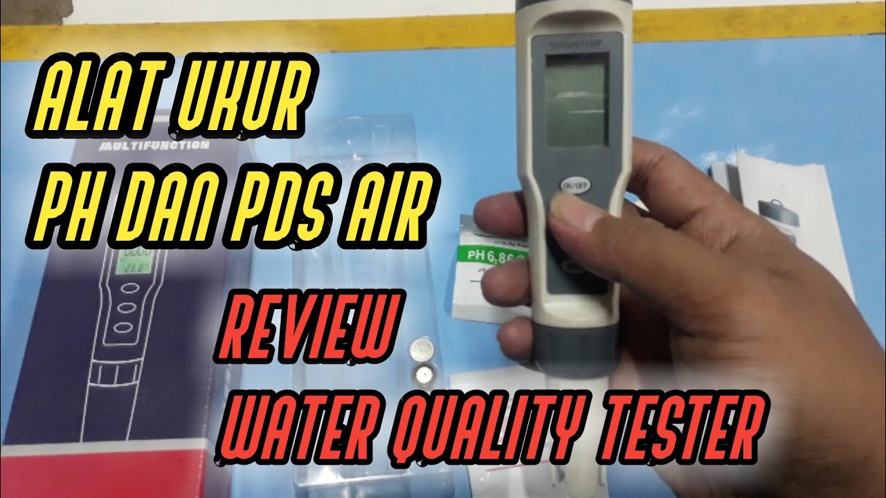 Water Quality Tester Atau Alat untuk Mengukur PH dan TDS air EZ- 9901 ...