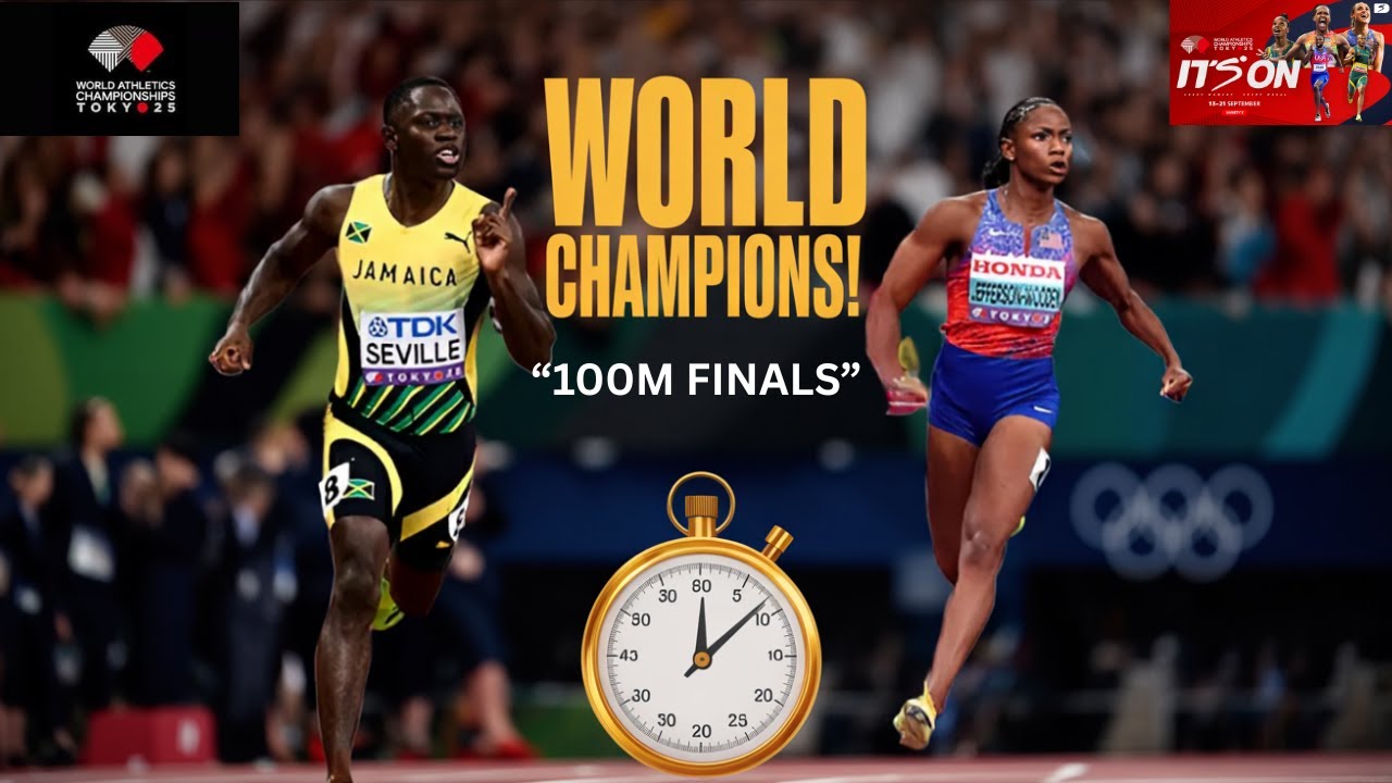 New 100m King and Queen Crowned! - YouTube