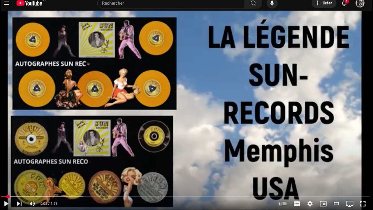 SUN RECORDS 1954 1955 ELVIS PRESLEY PAR MATHIEU - YouTube