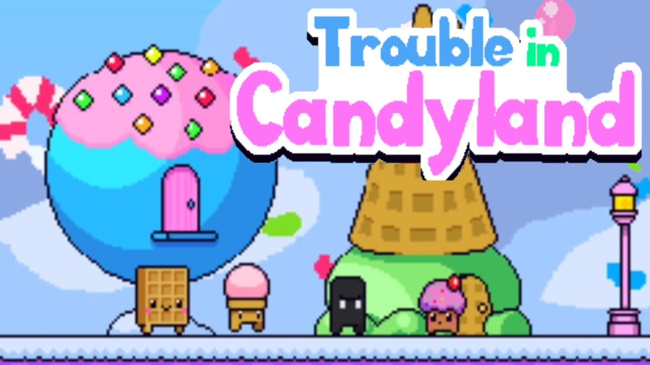 Trouble In Candyland (Pixel Art Game) - YouTube