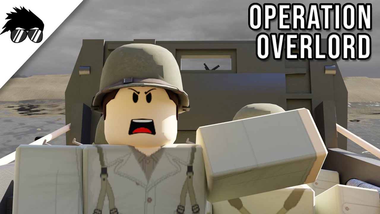 Charging the Beachs of D Day on Roblox | Operation Overlord - YouTube
