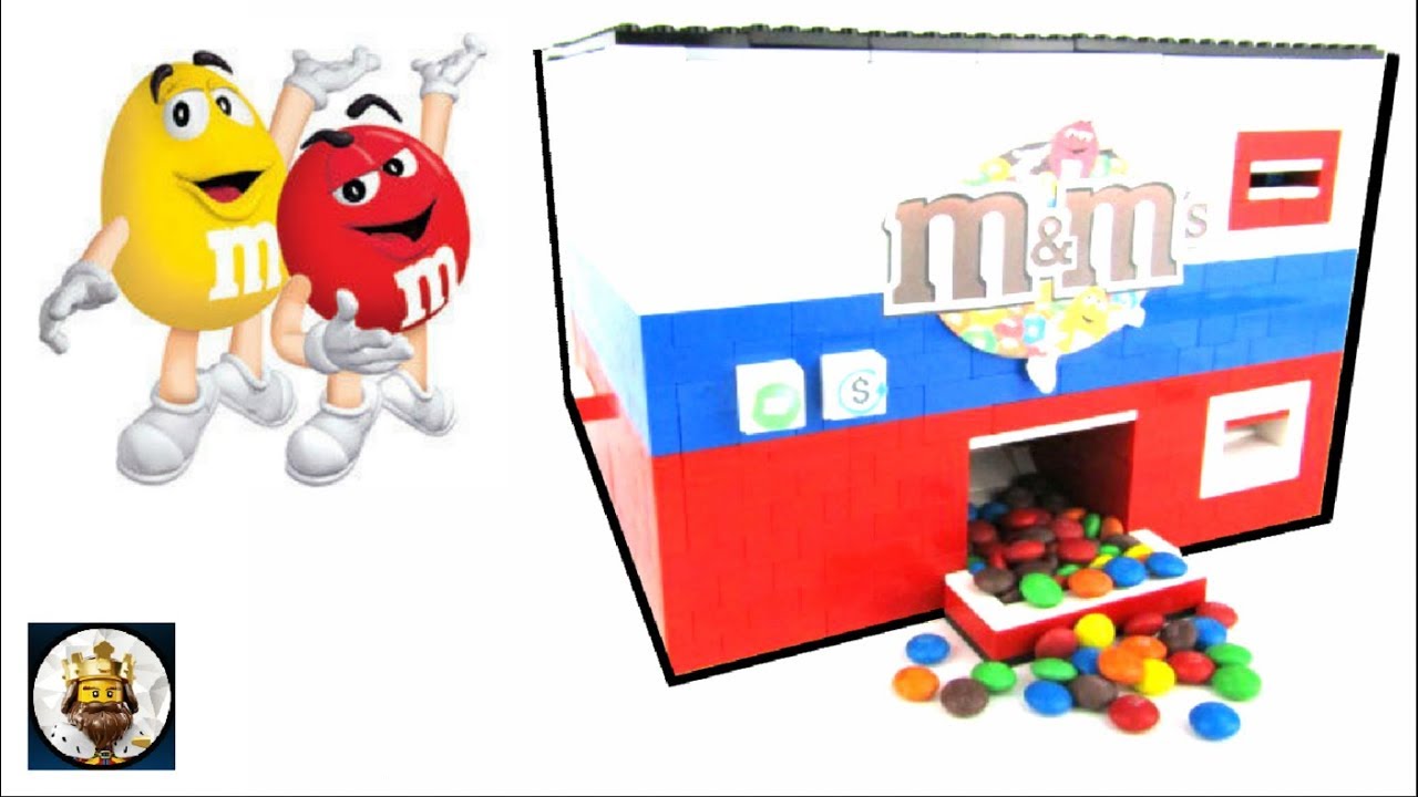 LEGO M&M Machine - YouTube