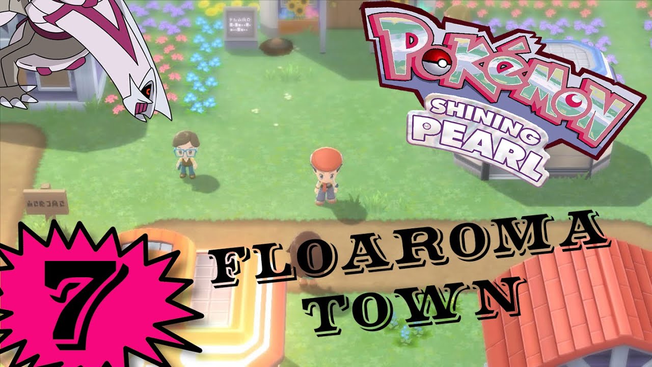 Exploring Floaroma Town || Pokemon Shining Pearl Playthrough Part 7 ...