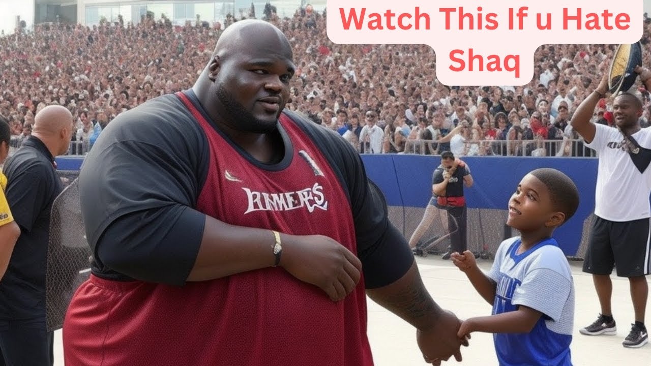 "Memorable Moments Shaquille O'Neal Shared with His Fans..." #nba #shaq ...