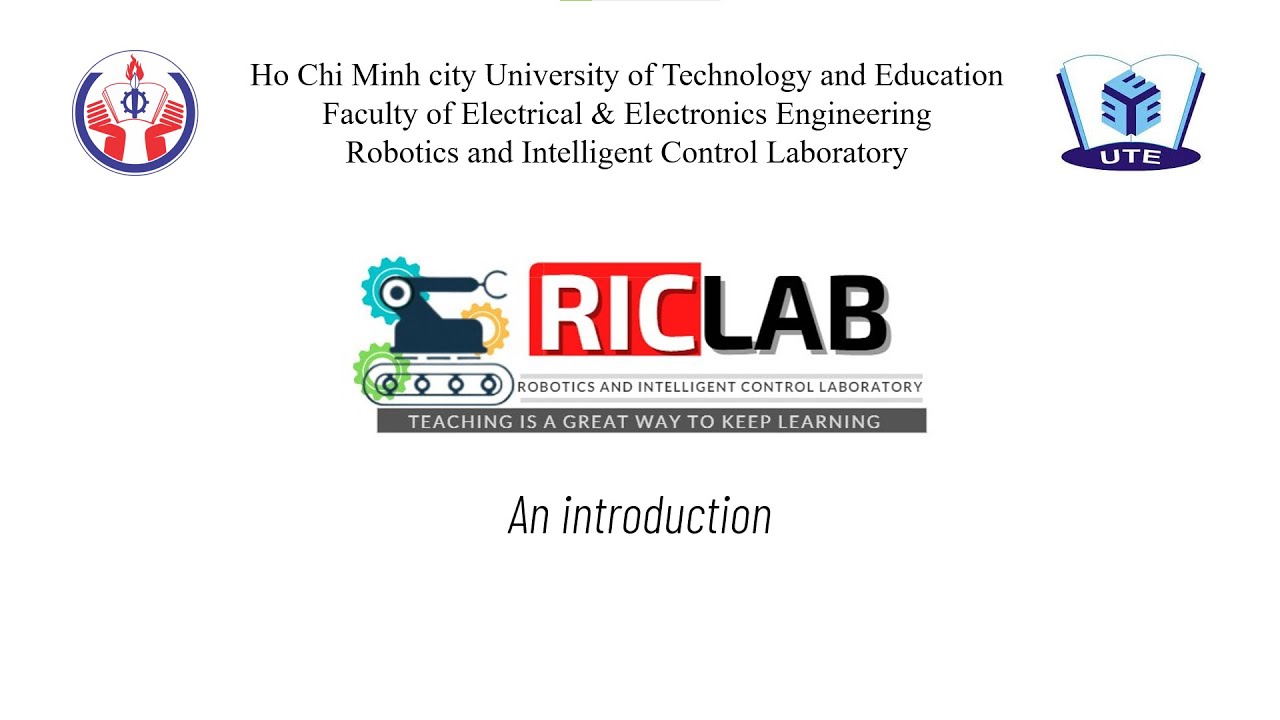 RIC LAB Introduction 2022 - YouTube