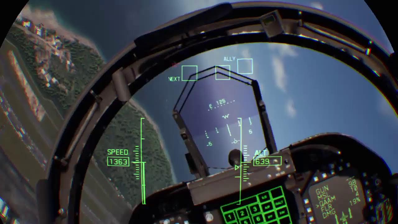 VR jet game - YouTube