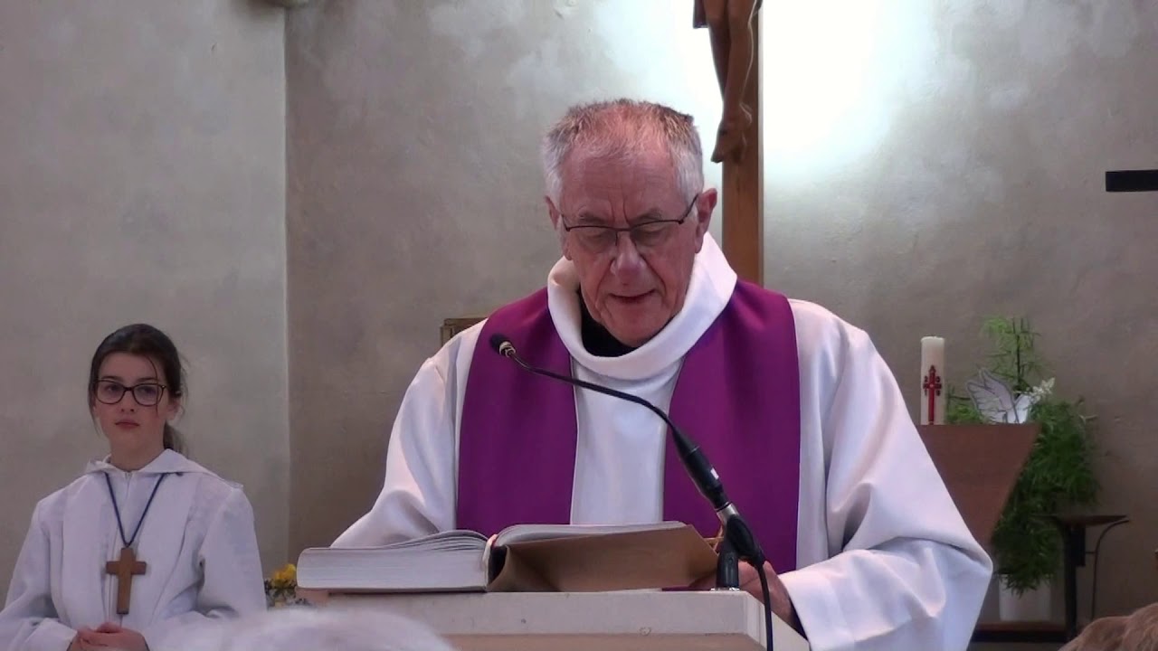 Lecture de l'Evangile par le Père Joseph Potiron, 1er Dimanche de ...