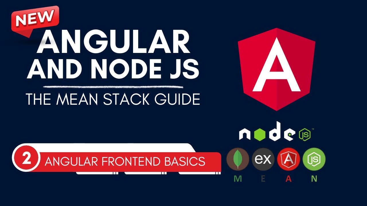 Angular Frontend Basics Angular And Nodejs Complete Mean Stack Meanstack Full Course Youtube