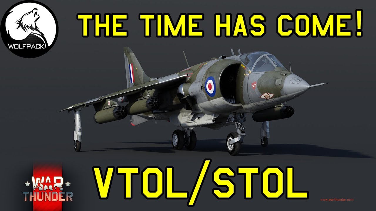 VTOL TIME! Hawker Harrier | War Thunder Devblog! - YouTube