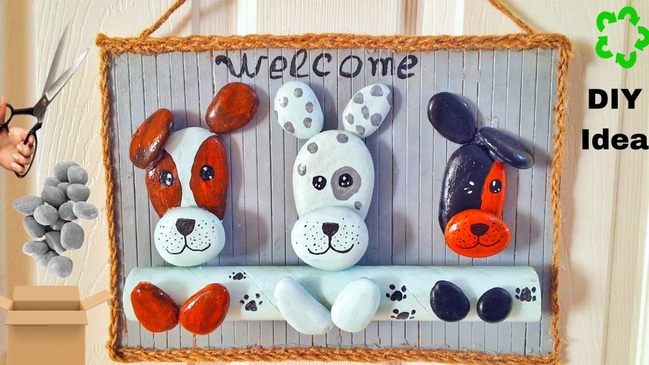 Transforming Cardboard,Pebbles & Waste Material!♻️ Super Genius ...