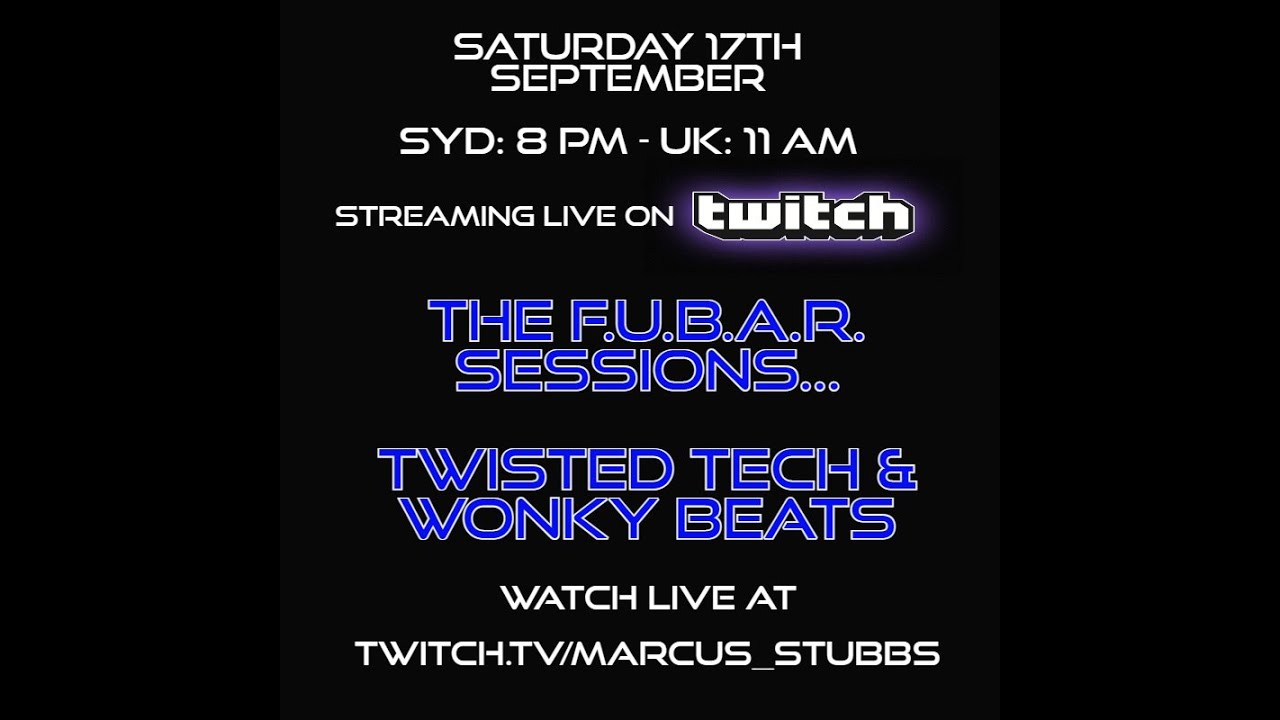 Marcus Stubbs - The F.U.B.A.R. Sessions Pt 1 - YouTube