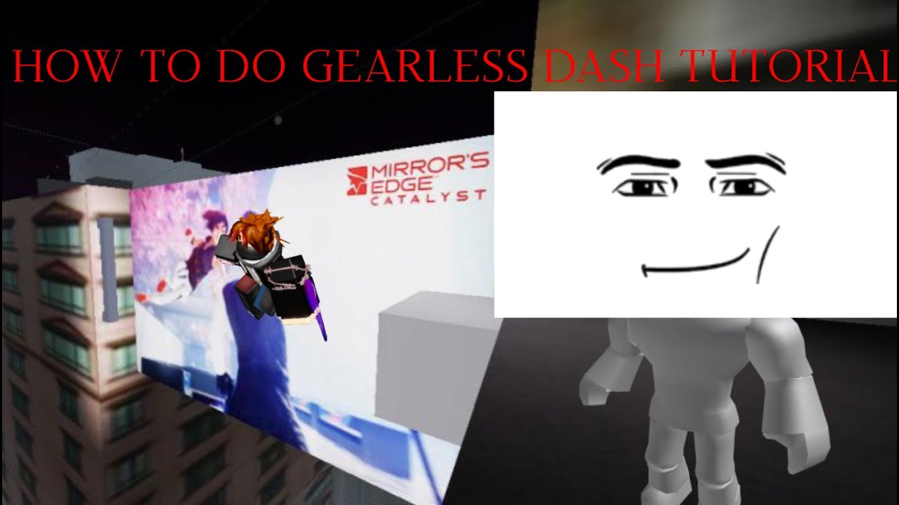 How to gearless dash in ROBLOX PARKOUR - YouTube