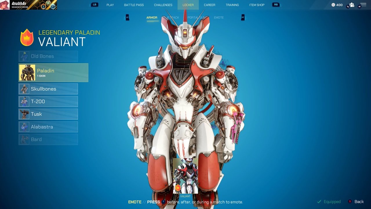 Splitgate - Gold Edition | Paladin Valiant Armor - YouTube