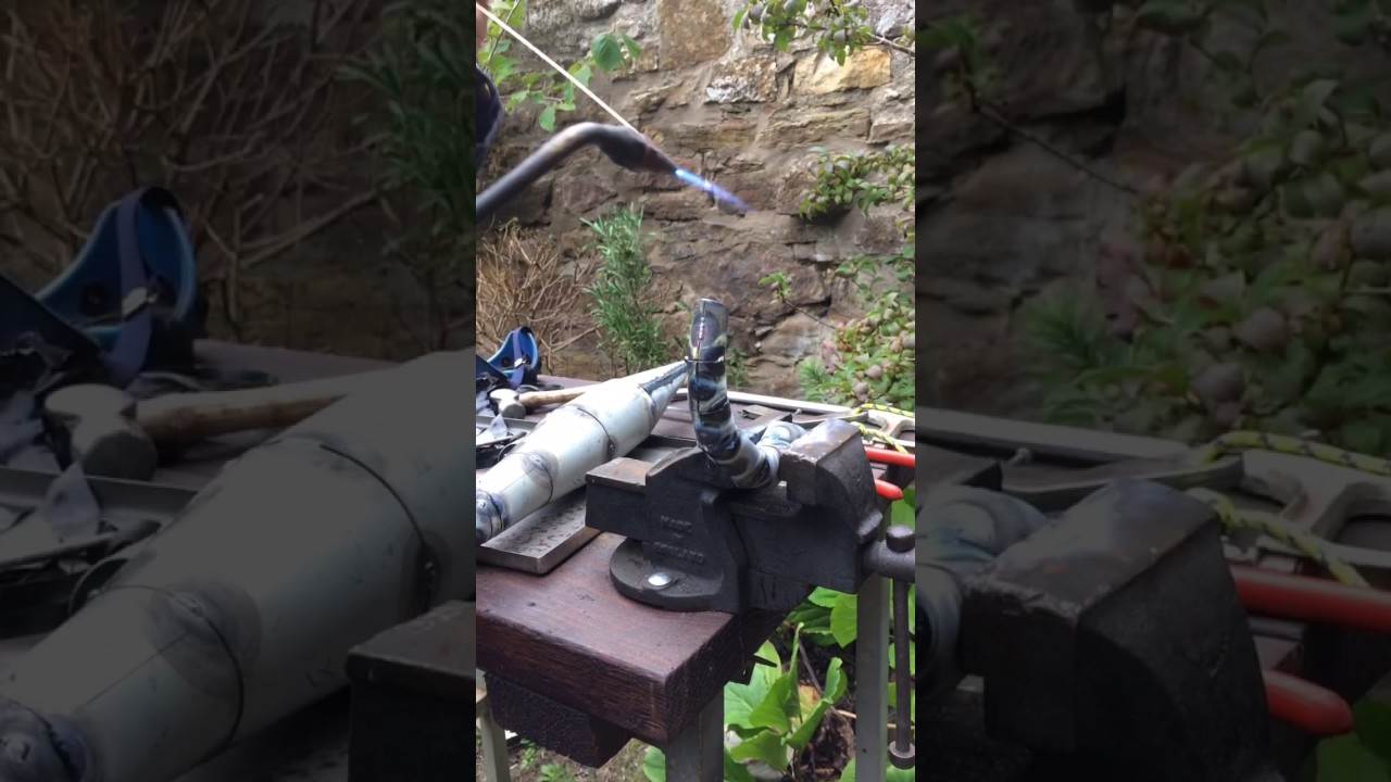 Suzuki lta50 lt50 exhaust build - YouTube