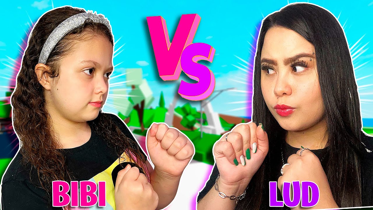 BATALHA DE IRMÃS BIBI VS LUD no ROBLOX! - YouTube