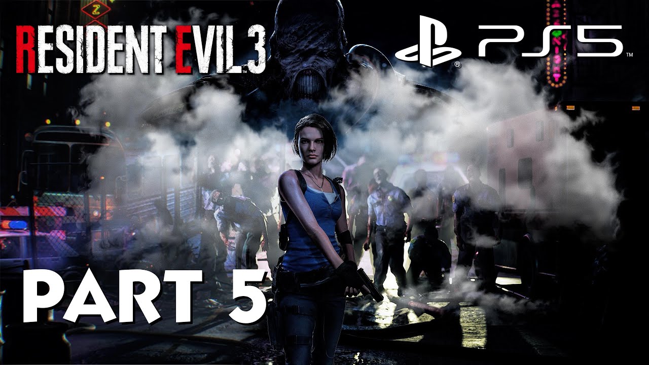 RESIDENT EVIL 3 REMAKE Gameplay Walkthrough Part 5 - [ PS5 ] No ...