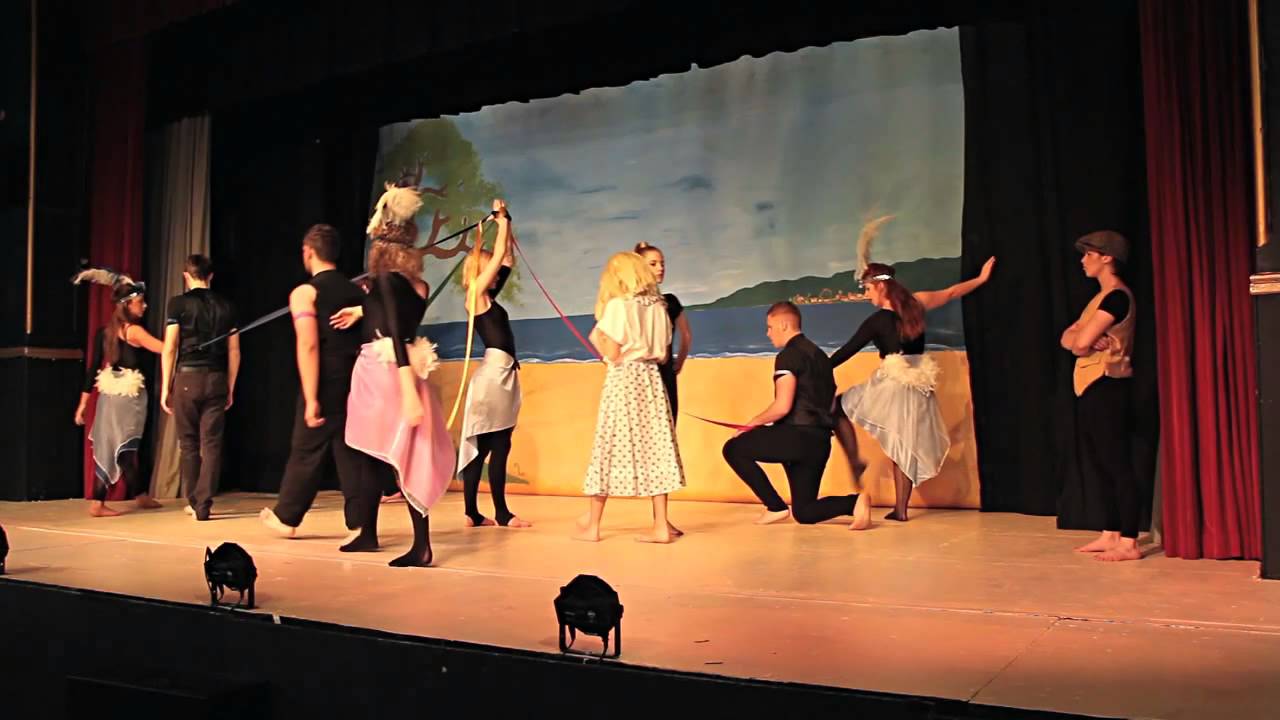 Carousel Dance Sequence - Isle of Wight College - YouTube